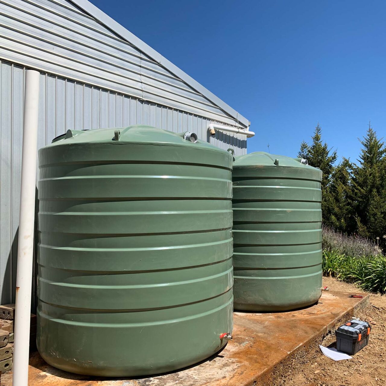 5000 Litre Round Tank - APR Tanks - Water Tanks | Rainwater Tanks Adelaide