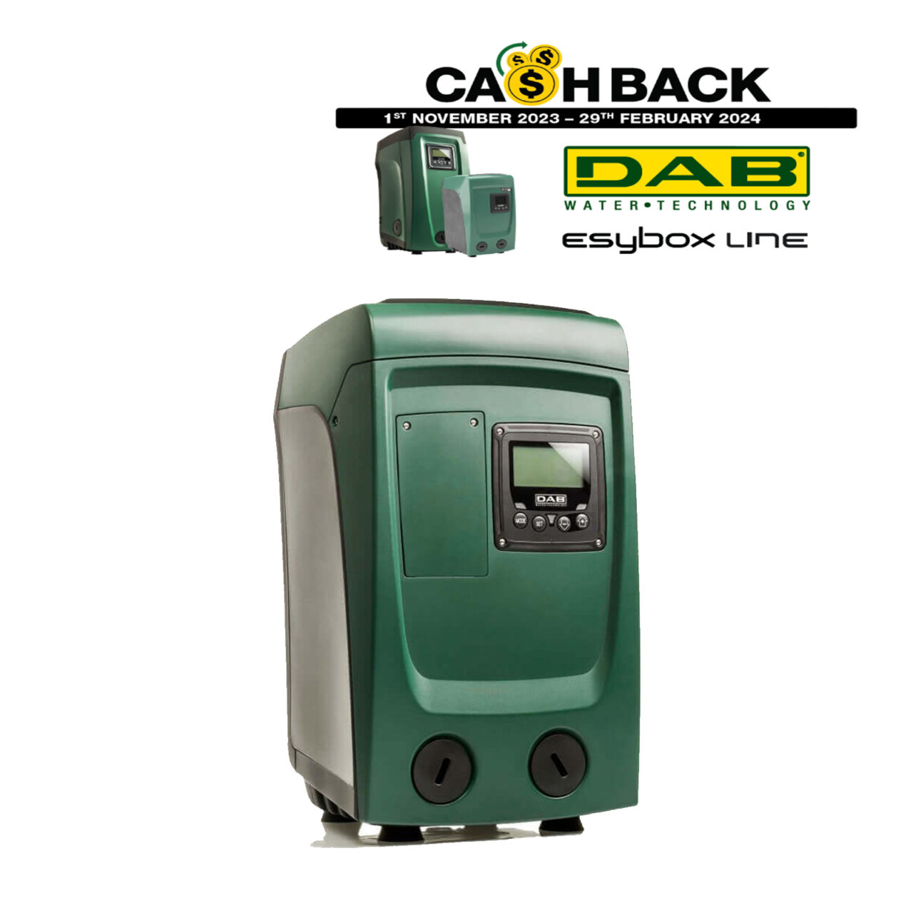 DAB Esybox Mini 3 Whole House Pump - APR Tanks - Water Tanks ...