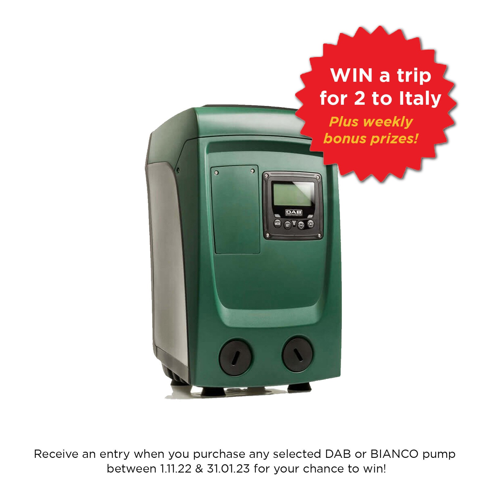 DAB Esybox Mini 3 Whole House Pump - APR Tanks - Water Tanks ...