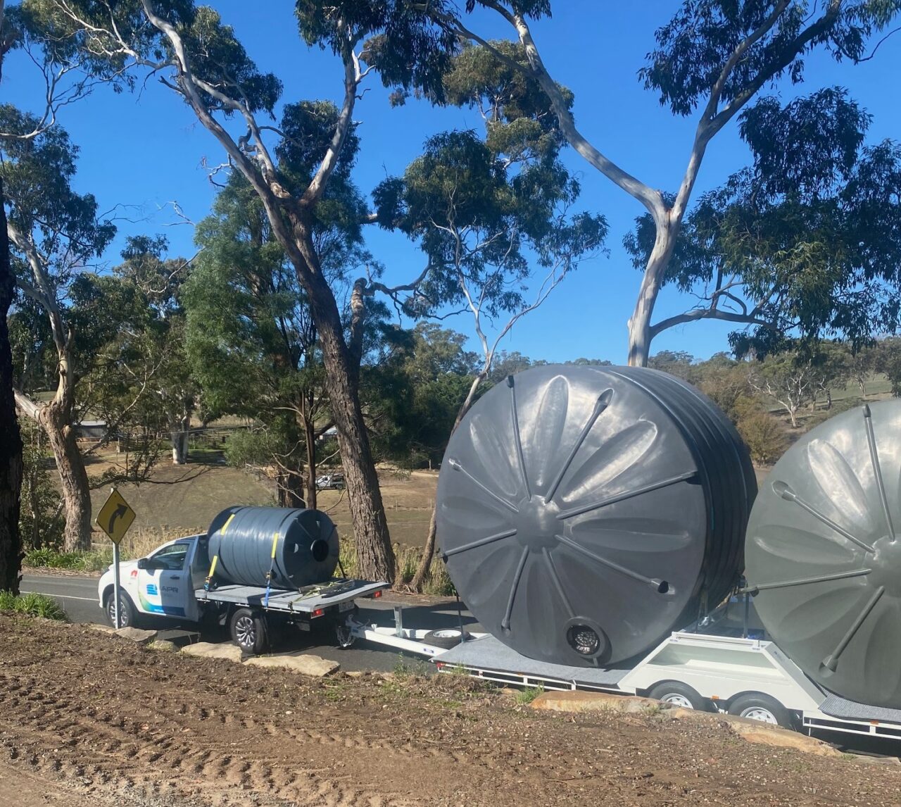 Delivery and Installation - APR Tanks - Water Tanks | Rainwater Tanks ...