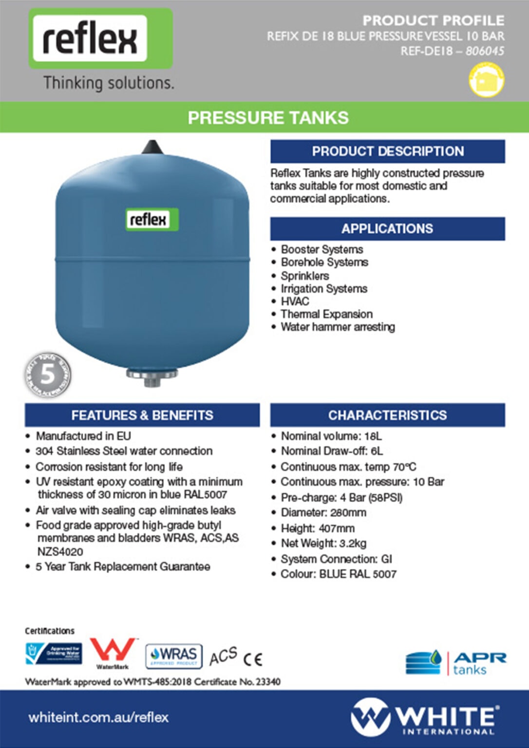 Brochures - APR Tanks - Water Tanks | Rainwater Tanks Adelaide