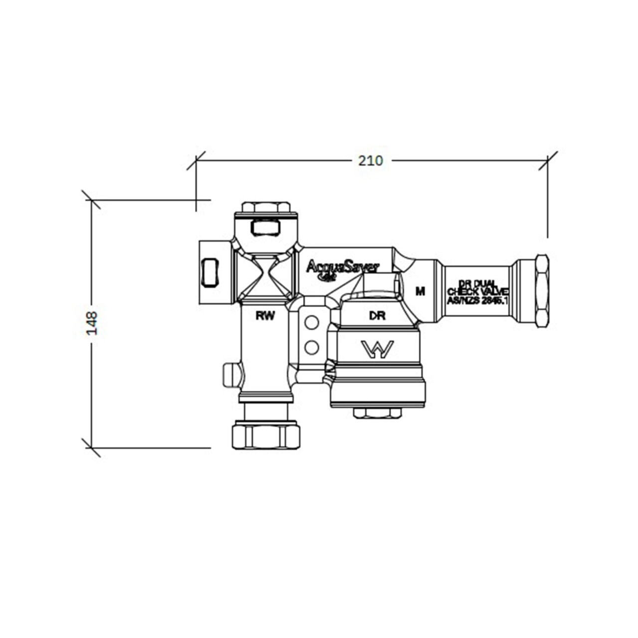 AcquaSaver Water Diversion Valve - APR Tanks - Water Tanks | Rainwater ...