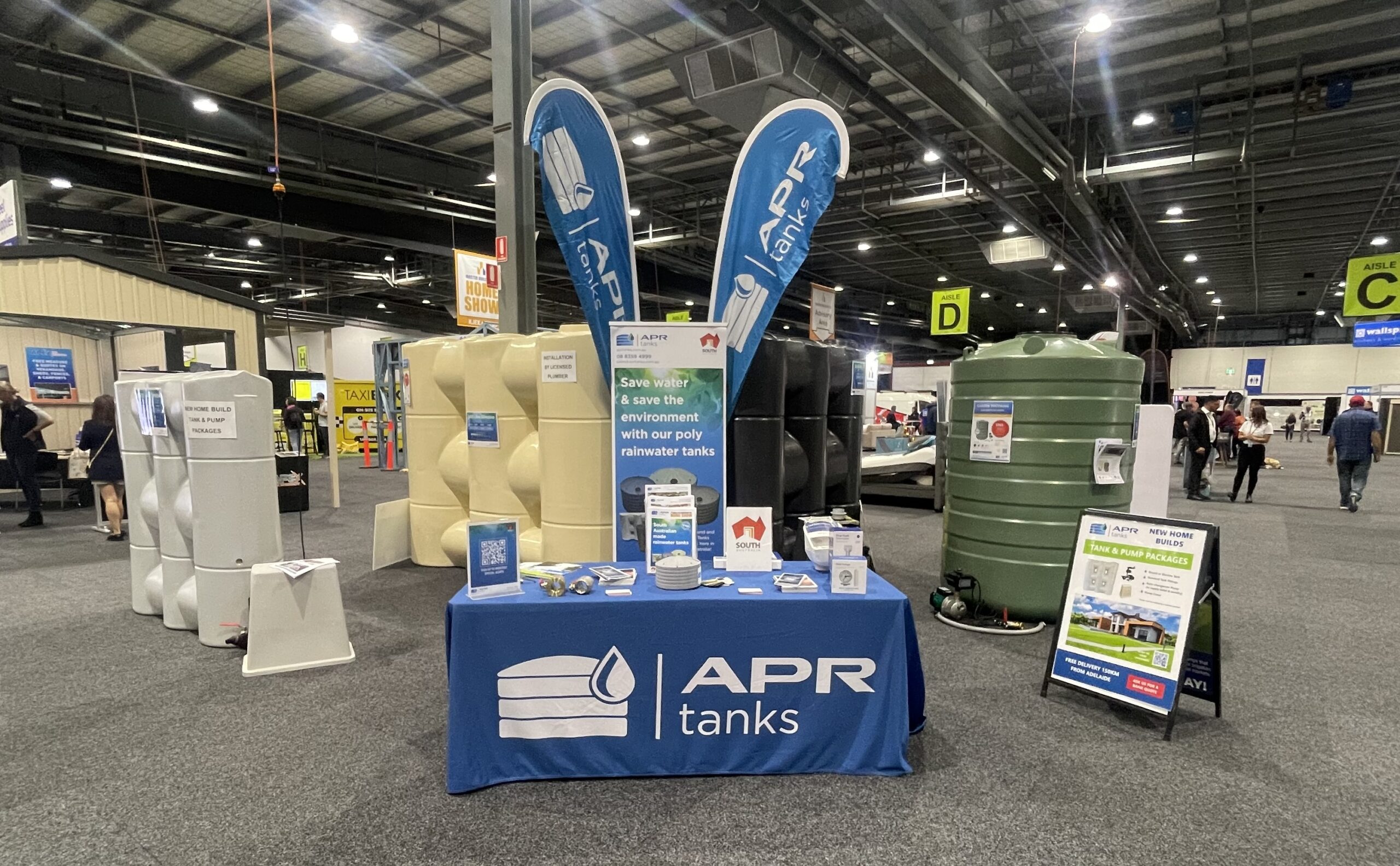 Master Builders Home Show 2024 - APR Tanks - Water Tanks | Rainwater ...