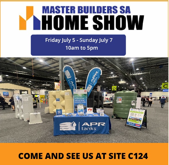 Master Builders Home Show 2024 - APR Tanks - Water Tanks | Rainwater ...
